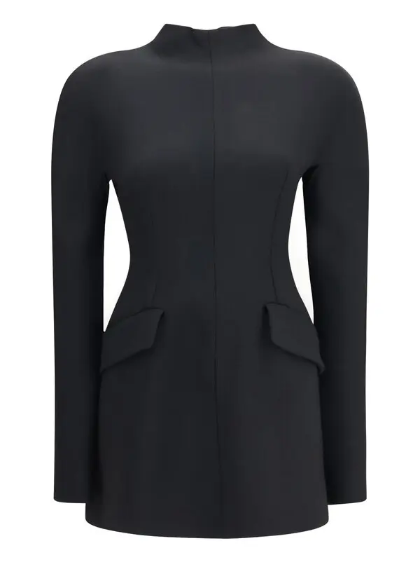 Max Mara Tefrite Short Dress - Black