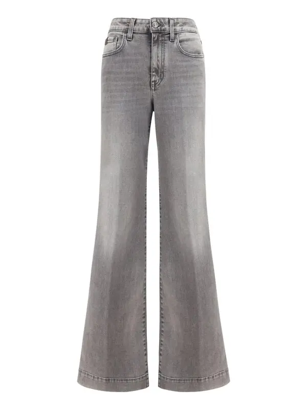 Jacob Cohen Jackie Wide-leg Jeans - Grey