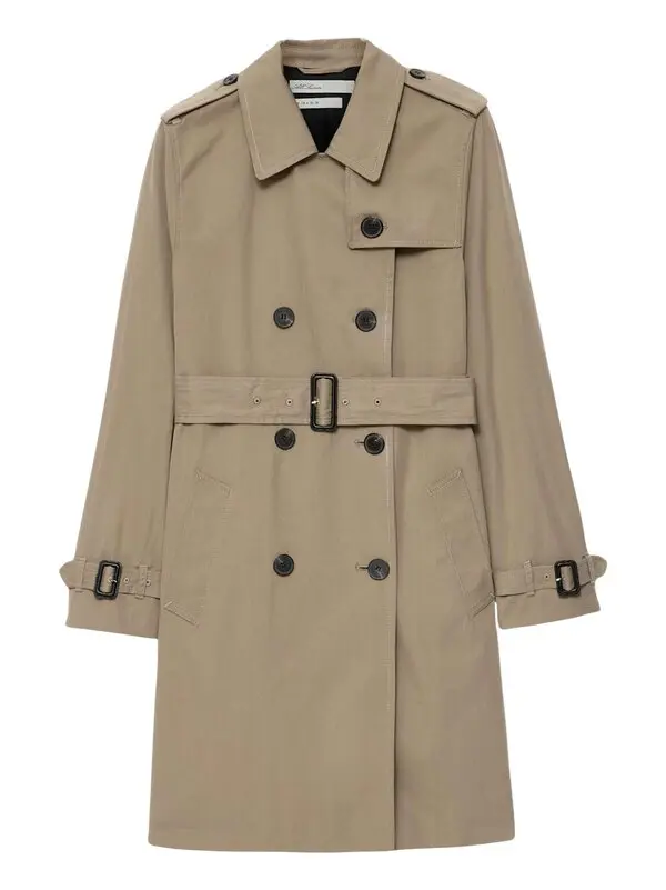 ALLSAINTS Leonard Trench Coat - Brown