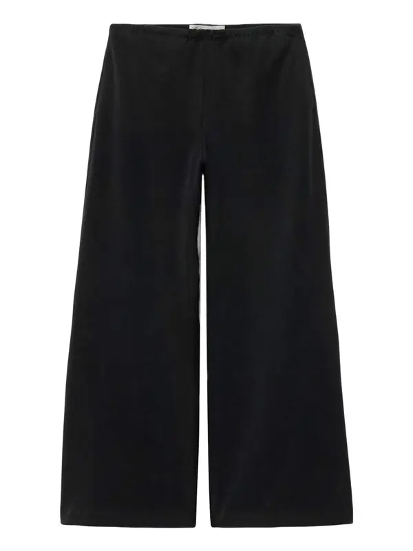 ALLSAINTS Modal-blend Elodie Wide-leg Trousers - Black