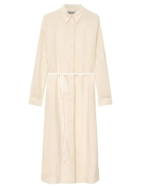ALLSAINTS Oversized Yurra Shirt Dress - White
