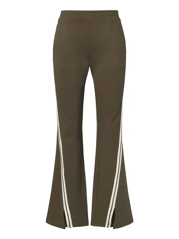 The Upside Petra Jersey Flared Pants - Green