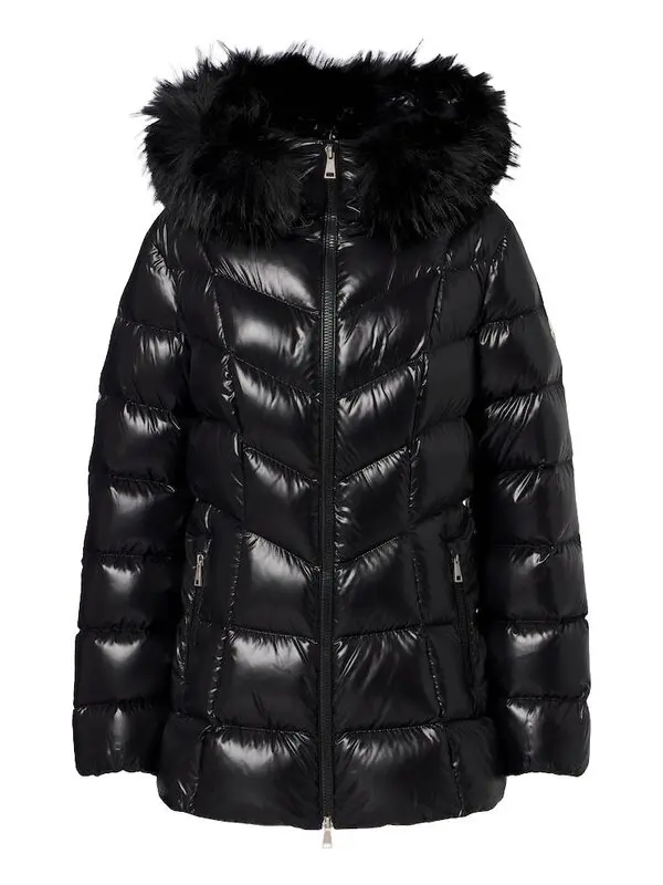 Moncler Fulmar Hooded Down Jacket - Black