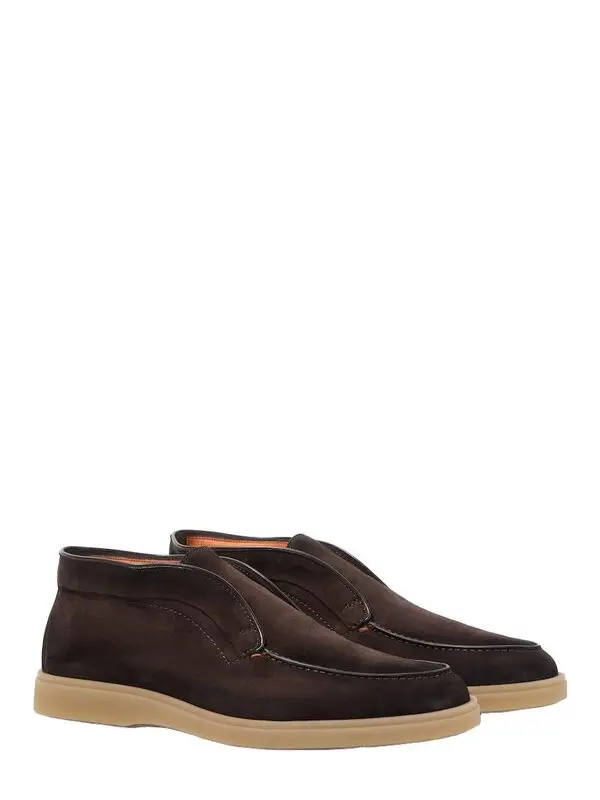 Santoni Suede Desert Boots - Brown