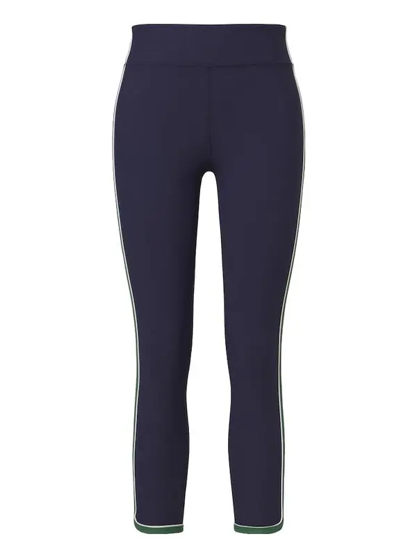 The Upside Rhythm Cropped Leggings - Blue