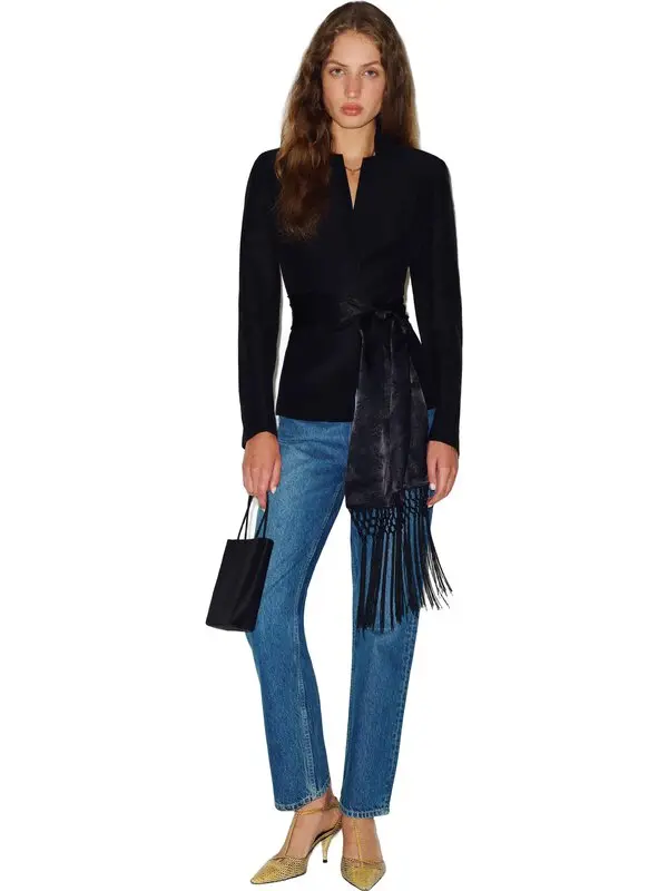 REFORMATION Kylie Blazer - Black