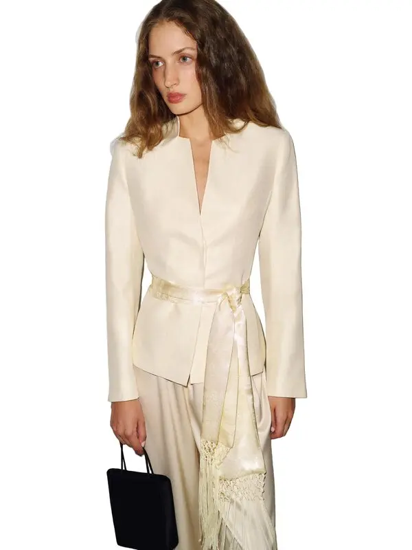 REFORMATION Kylie Blazer - Ivory