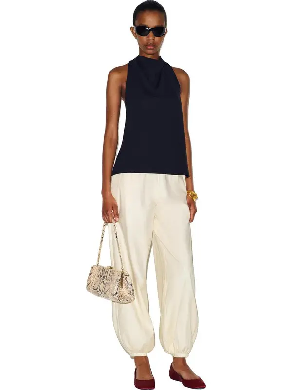 REFORMATION Ember Knit Top - Black