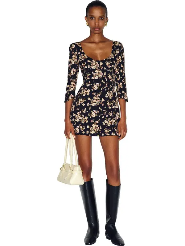 REFORMATION Emmerson Dress - Black