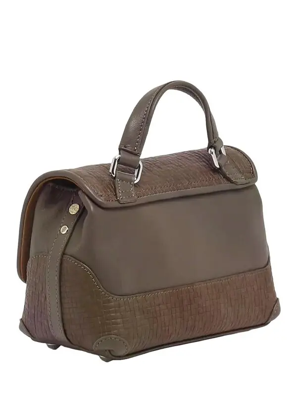 ZANELLATO Postina Cestaia Leather Tote Bag - Brown