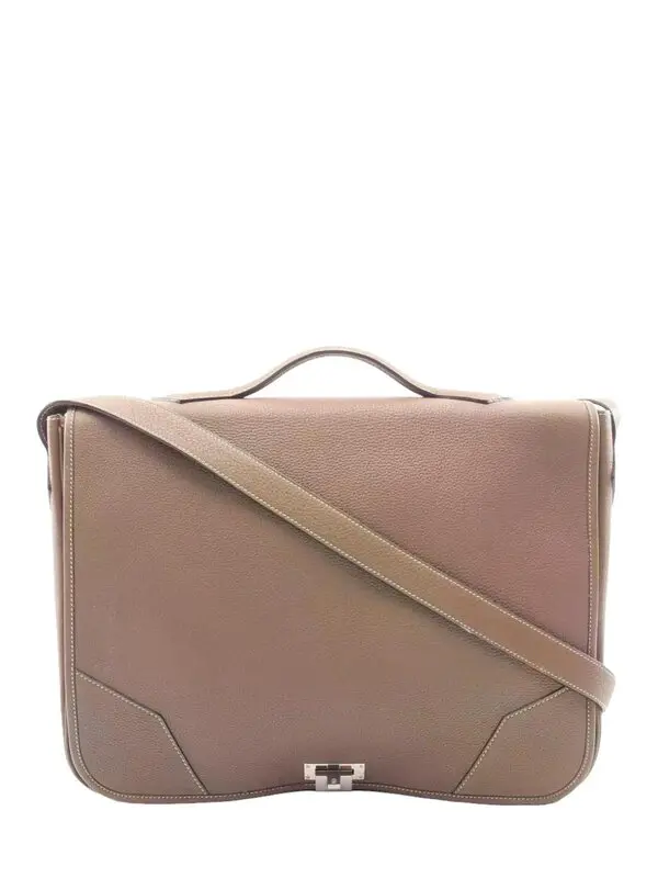 Hermès 2007 Victoria Cross Body Bag - Neutrals