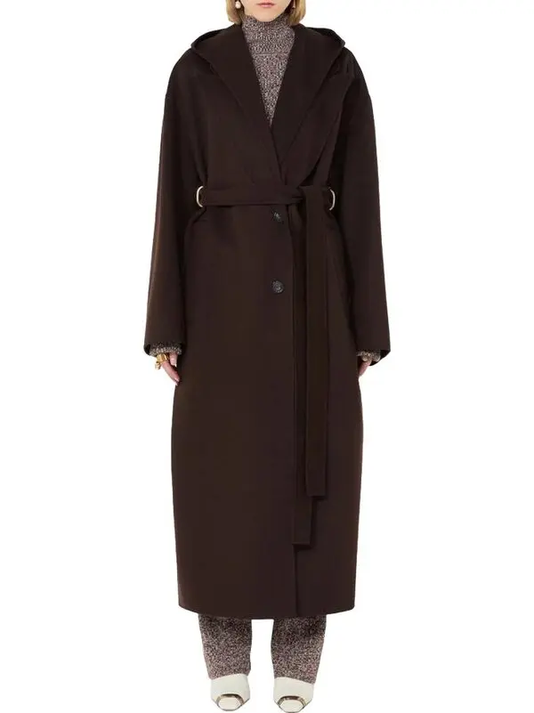 Sportmax Oversized Pure Wool Coat - Multicolor