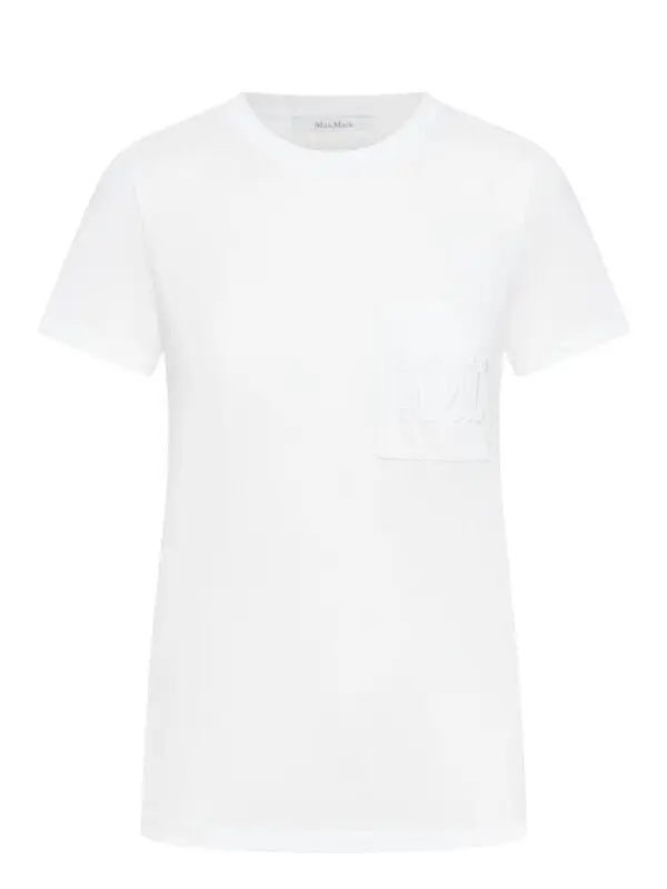 Max Mara Cotton Jersey T-shirt - White