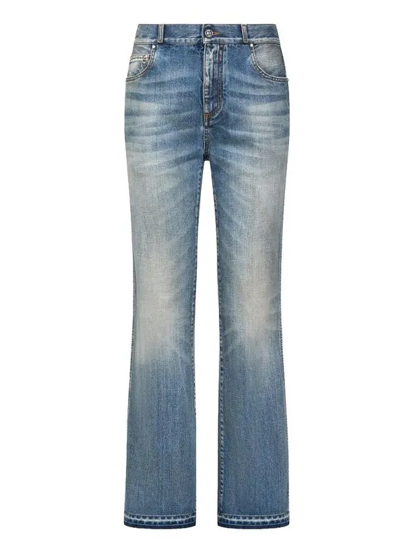 Amiri Jeans Flare Ma Ft - Blue