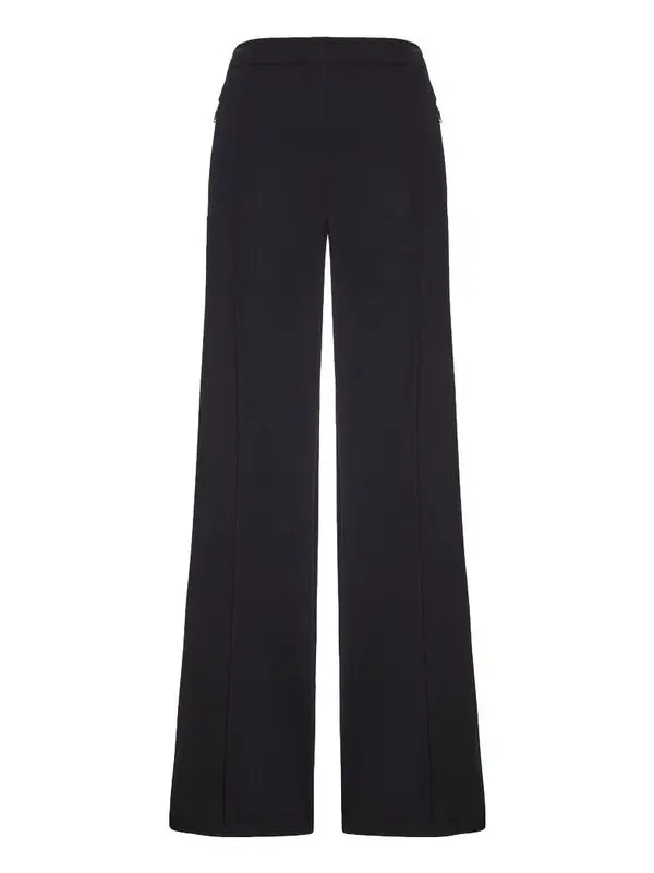 COURREGES Sweatpants With Contrasting Side Stripe - Black