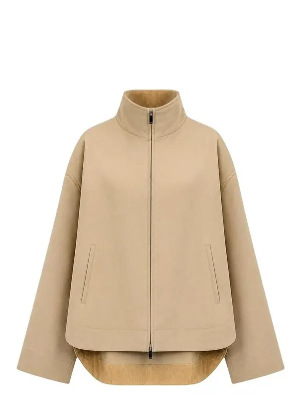 TOTEME Country Jacket With Zip - Cream