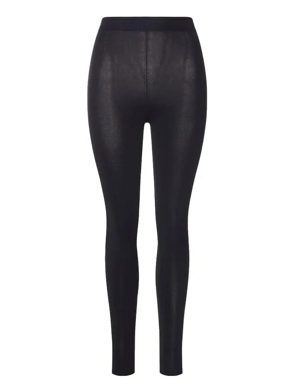 Balenciaga Techwear Leggings In Technical Knit - Black