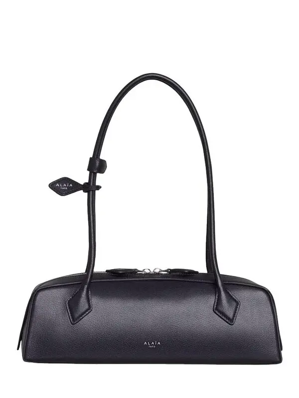 Alaïa Le Teckel Medium Goatskin Bag - Black