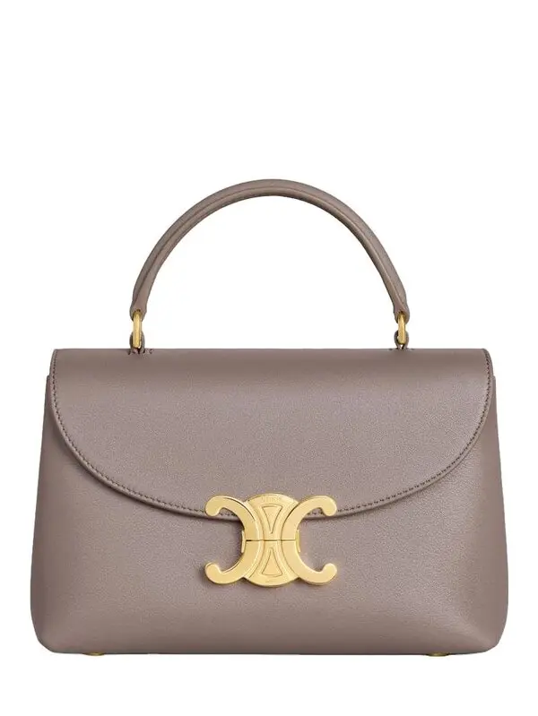 Celine Nino Teen Soft Bag In Grained Calfskin - Multicolor