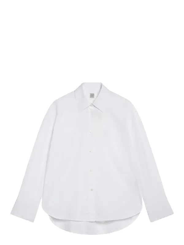 TOTEME Organic Cotton Shirt - White