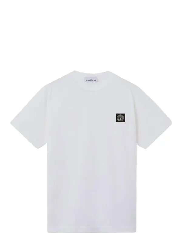 Stone Island Organic Cotton T-shirt - White