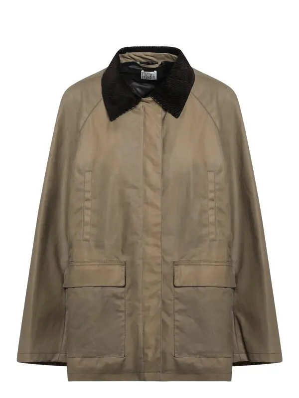 TOTEME Desert Beige Waxed Cotton Country Jacket - Cream
