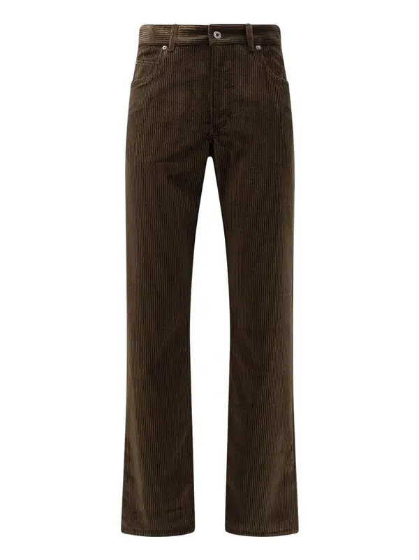 Loewe Velvet Trousers - Brown