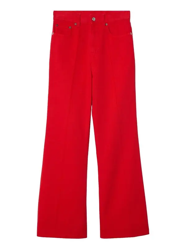 Celine Cotton Flare Jeans 006 - Multicolor