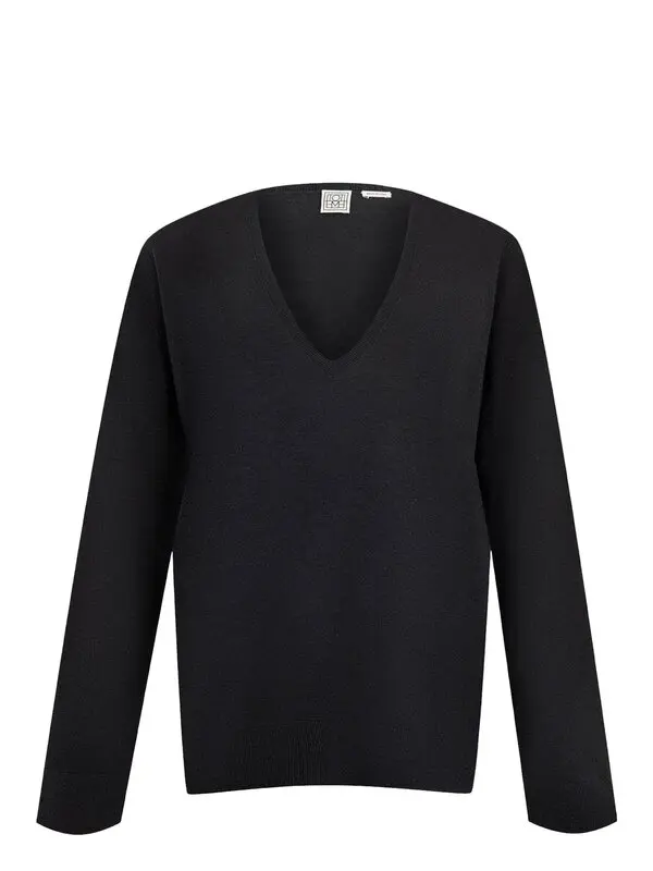 TOTEME Lyocell And Cashmere Blend Sweater - Multicolor