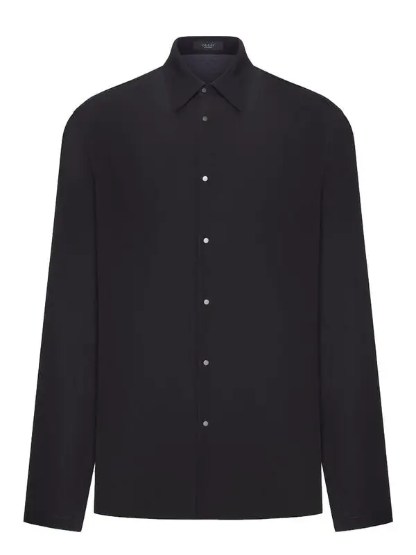Gucci Silk Shirt - Black