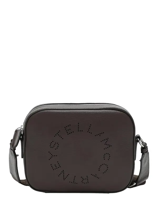 Stella McCartney Chocolate Vegan Leather Mini Shoulder Bag - Brown