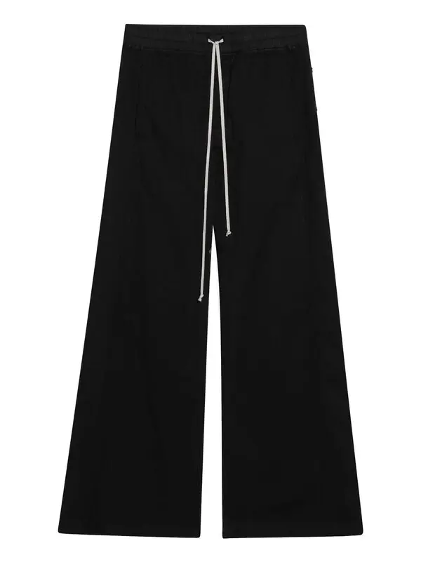 Rick Owens Pusher Trousers In Cotton - Black