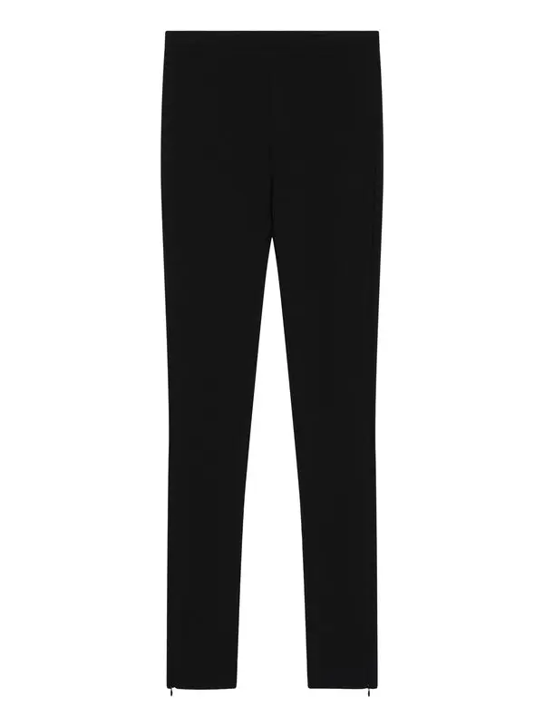 TOTEME Tight Leggings In Viscose Blend - Black