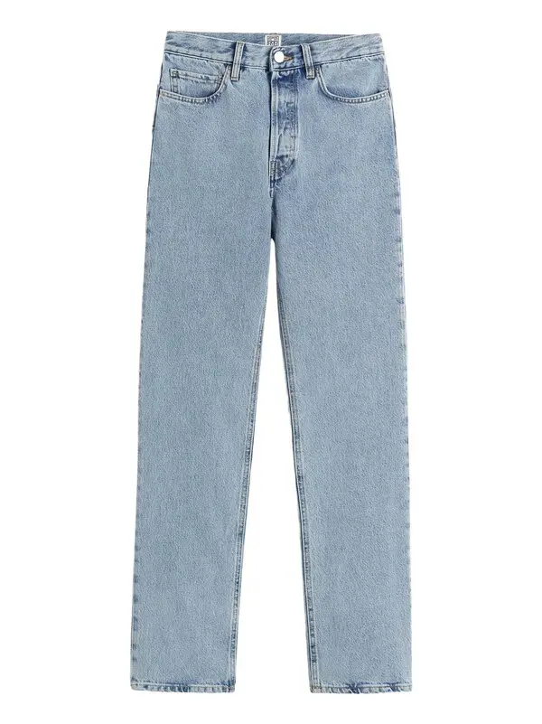 TOTEME Classic Jeans In Organic Cotton - Blue