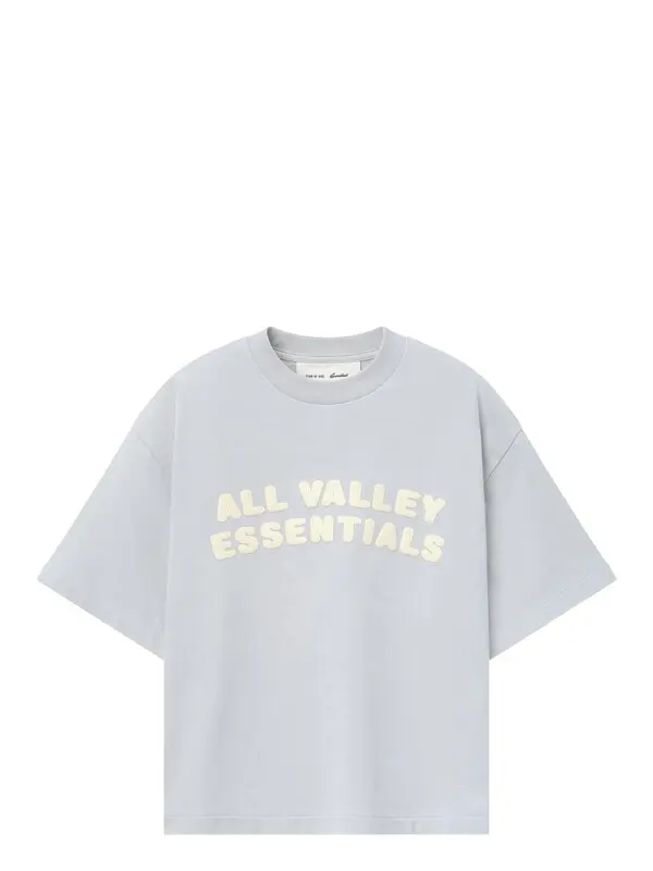 Fear Of God Merch Tee Boxy Fit 'overcast - Blue