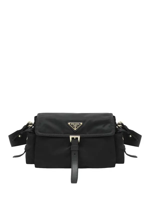 Prada Explore Medium Re-nylon Bag - Black