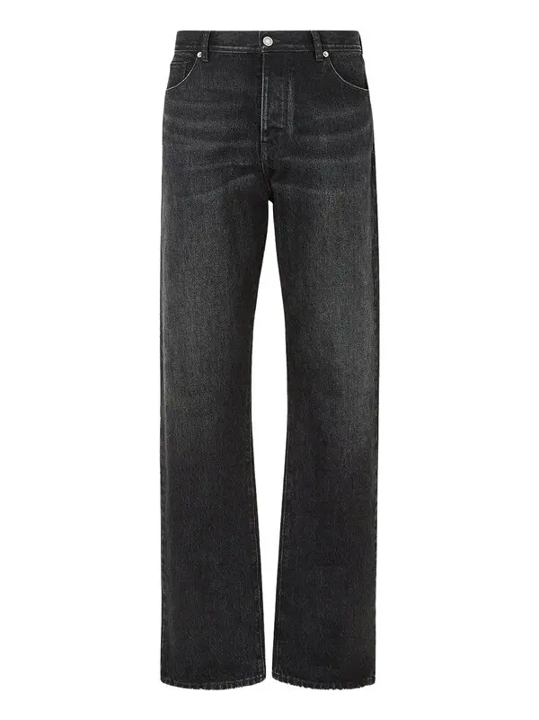 Fendi Denim Regular Denim - Black