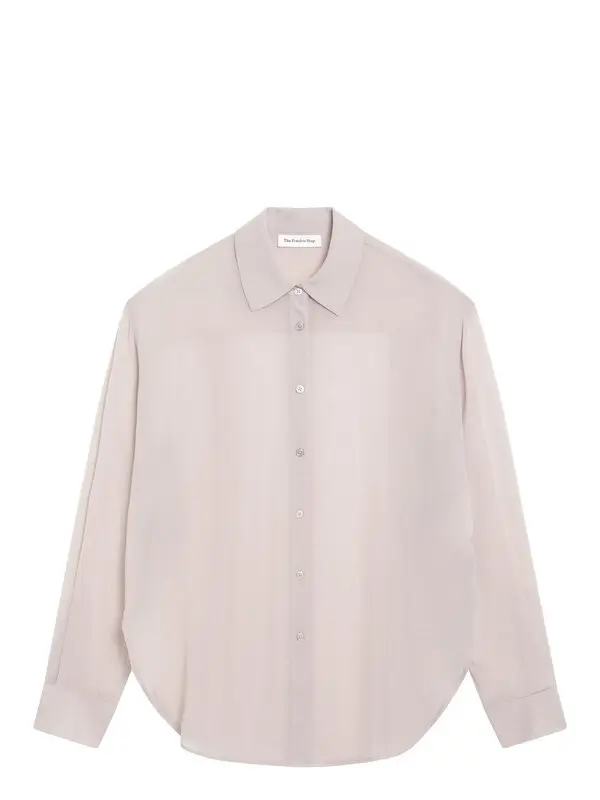 THE FRANKIE SHOP Semi-sheer Shirt - Pink
