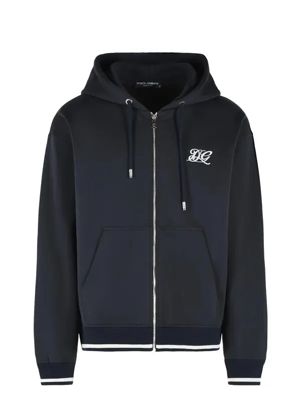 Dolce & Gabbana Cotton Sweatshirt - Blue