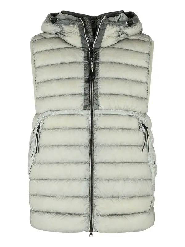 C.P. COMPANY Lens' Grey D.d. Shell' Vest - Gray
