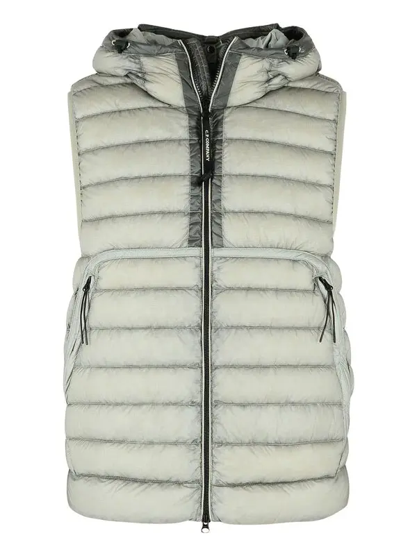 C.P. COMPANY Lens' Grey D.d. Shell' Vest - Gray