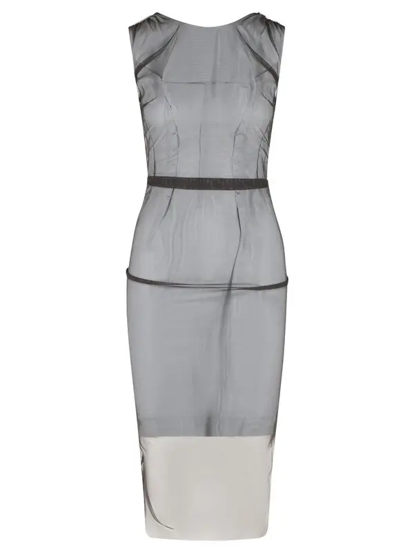 MAISON MARGIELA Polyamide Dress - Brown