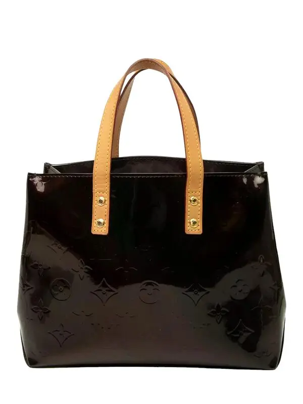 LOUIS VUITTON 2007 Monogram Vernis Reade Pm Handbag - Purple