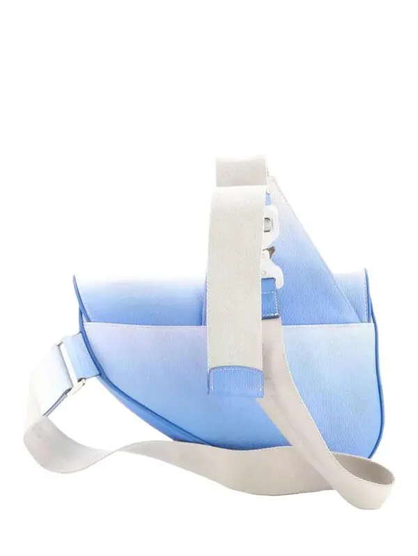 Dior Saddle Ombre Leather Crossbody Bag - Blue