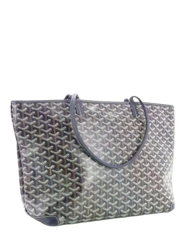 Goyard Artois Tote Coated Canvas Mm Shoulder Bag - Blue