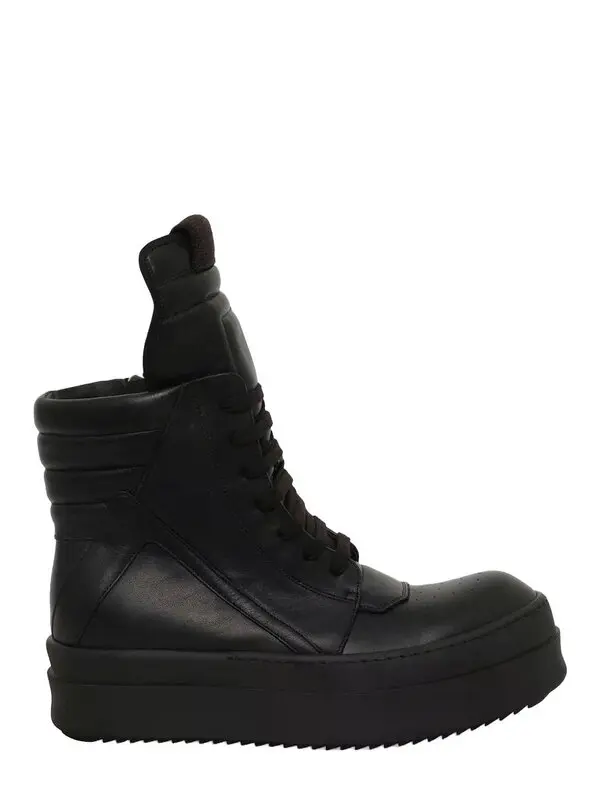 Rick Owens Mega Bumper Geobasket Sneakers - Black