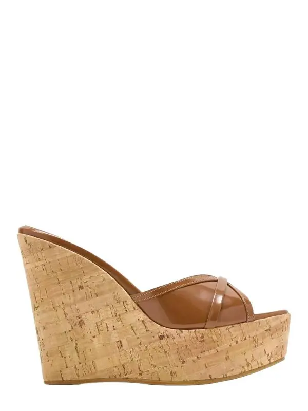 MALONE SOULIERS Perla Wedge Sandals - Brown