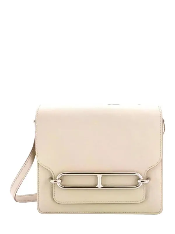 Hermès Roulis Bag Evercolor 18 Crossbody Bag - Neutrals