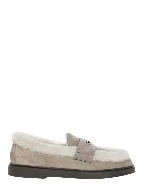 Roberto Festa Mink Danesa Loafers - Grey