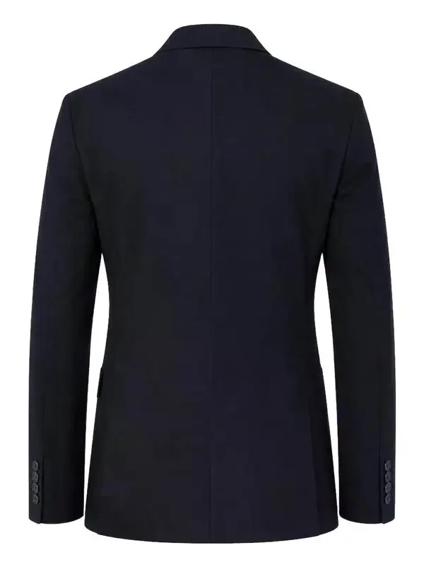 FERRI Double-breasted Peaked-lapel Blazer - Blue
